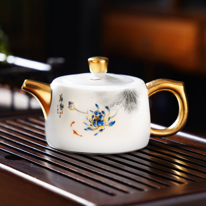 Mutton Fat Jade Teapots