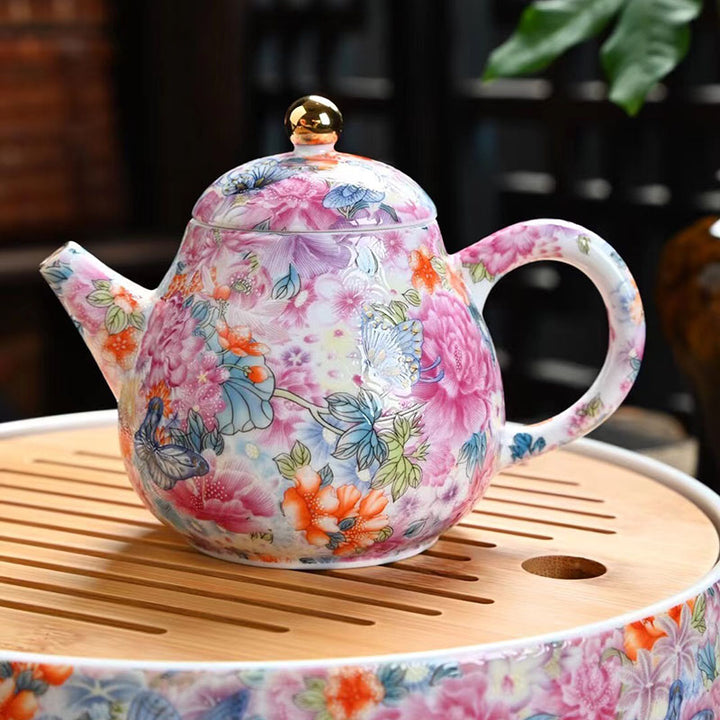 Mutton Fat Jade Tea Sets