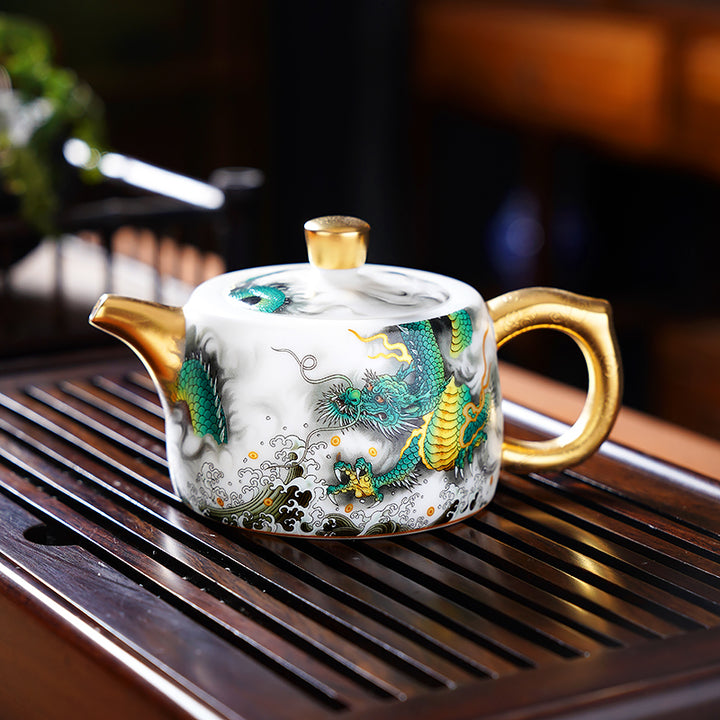 Mutton Fat Jade Teapots