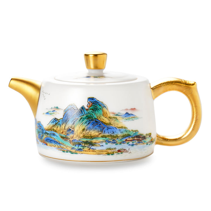 Mutton Fat Jade Teapots